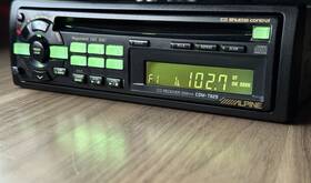 ALPINE CDE-7829 Car Audio Stereo Dash Cd Unit Lambo Porsche